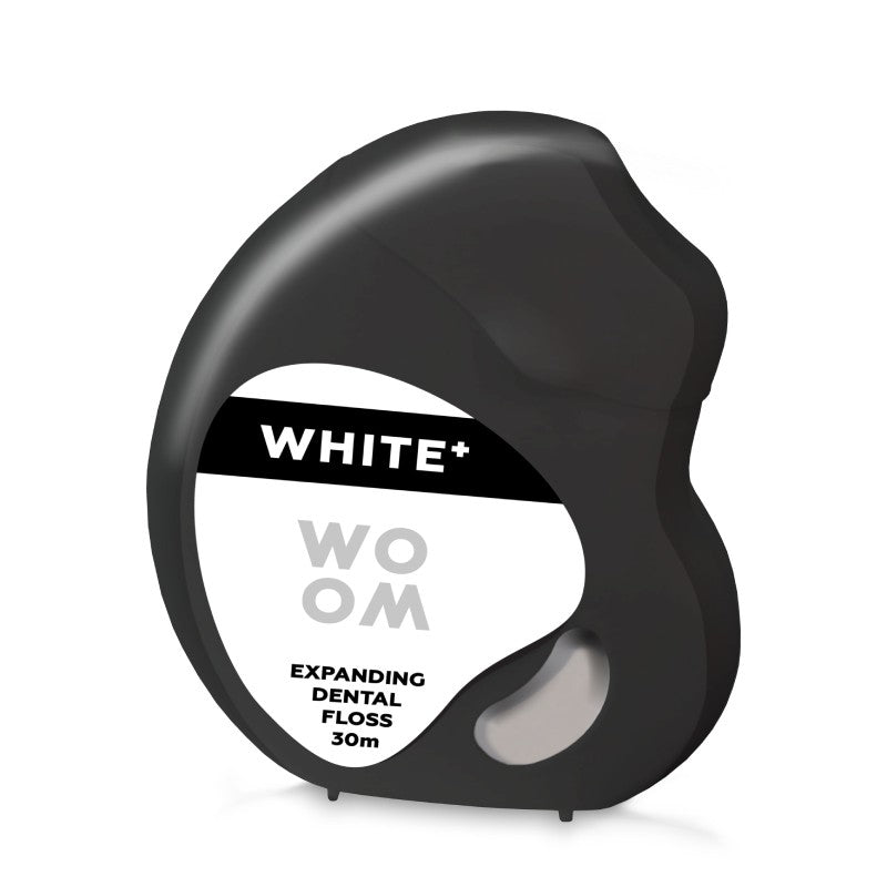 WOOM White+ Expanding dental floss 30m | Lorande